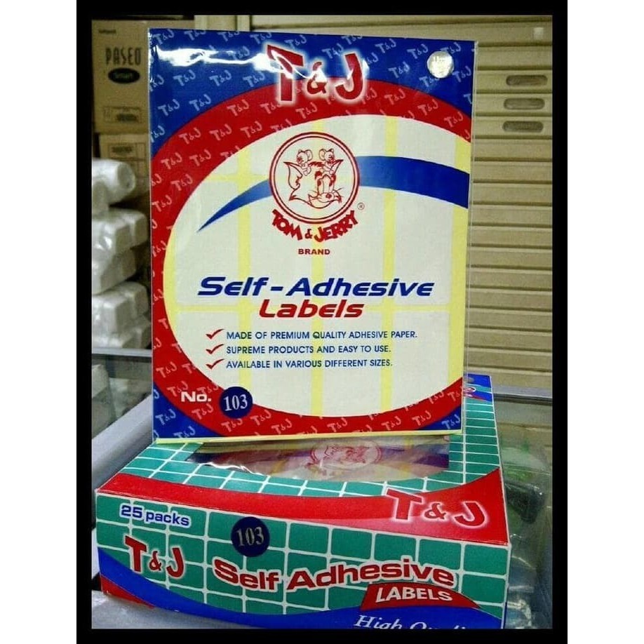 Jual Label Putih HVS T&J 103 undangan tersedia juga semua ukuran ...