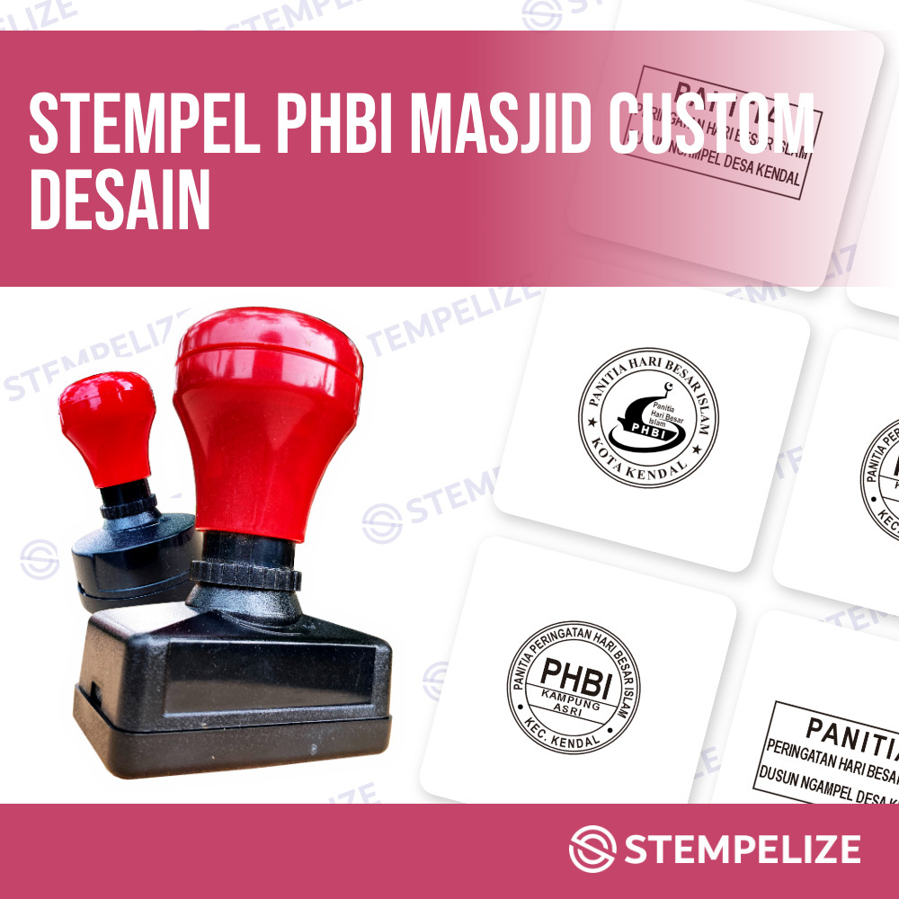 Jual Stempel PHBI Masjid Custom Desain | Shopee Indonesia
