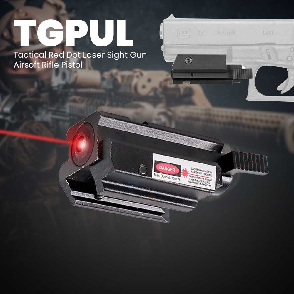 Jual Tactical Red Dot Hunting Laser Sight Gun Airsoft Rifle Pistol ...