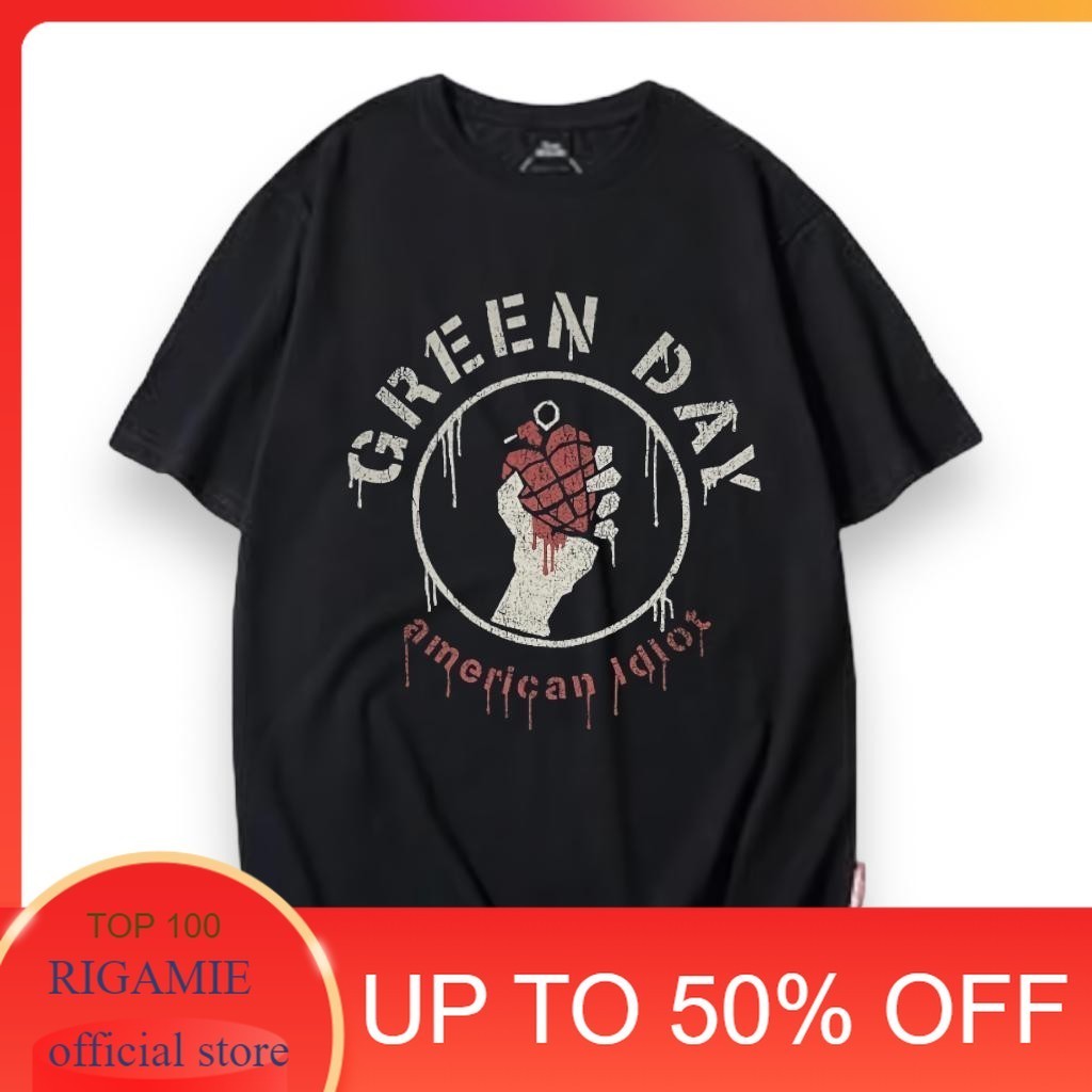 Jual Kaos Band Green Day American Idiot | Shopee Indonesia