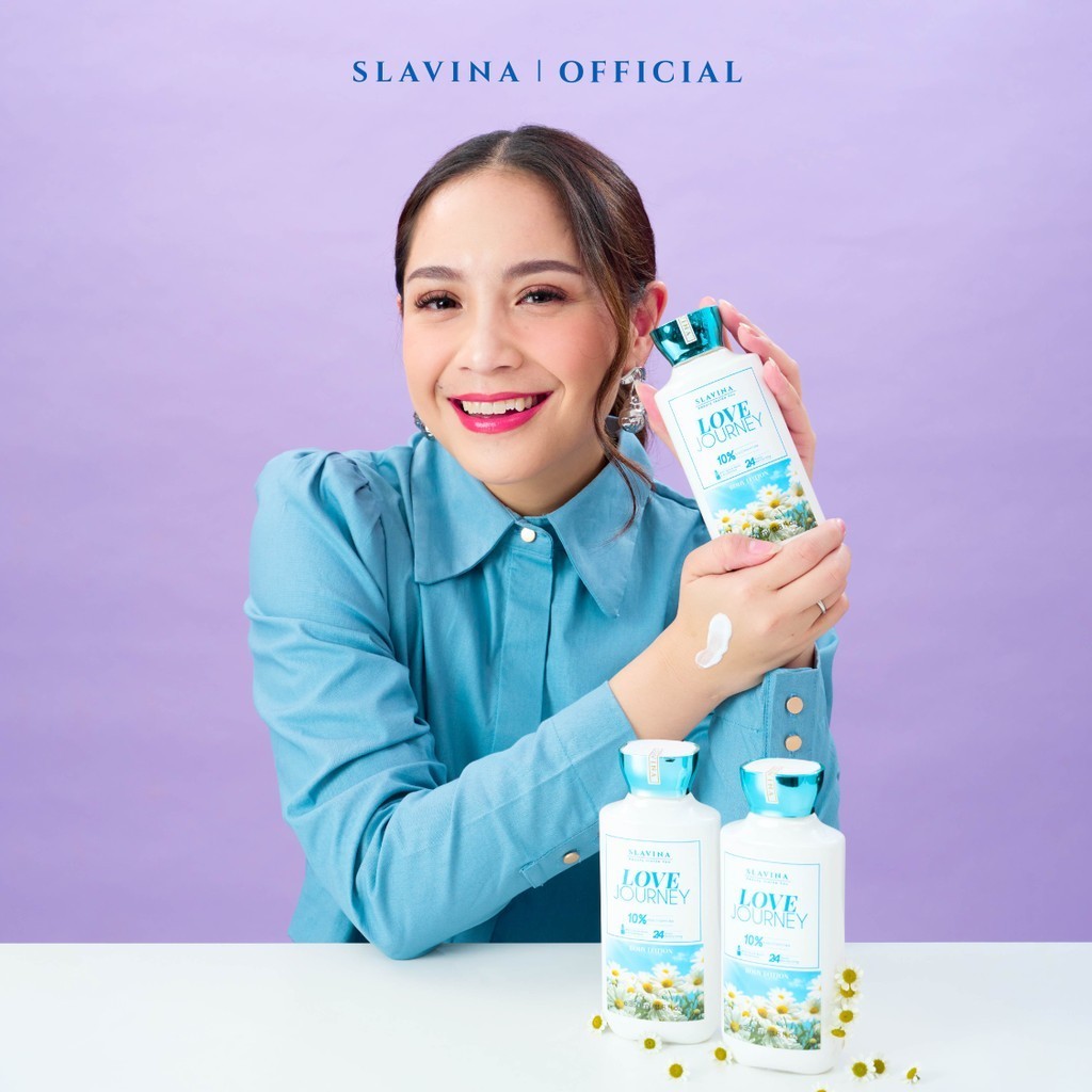 Jual SLAVINA Body Lotion Love Journey by Nagita Slavina Mosturizer Hand ...