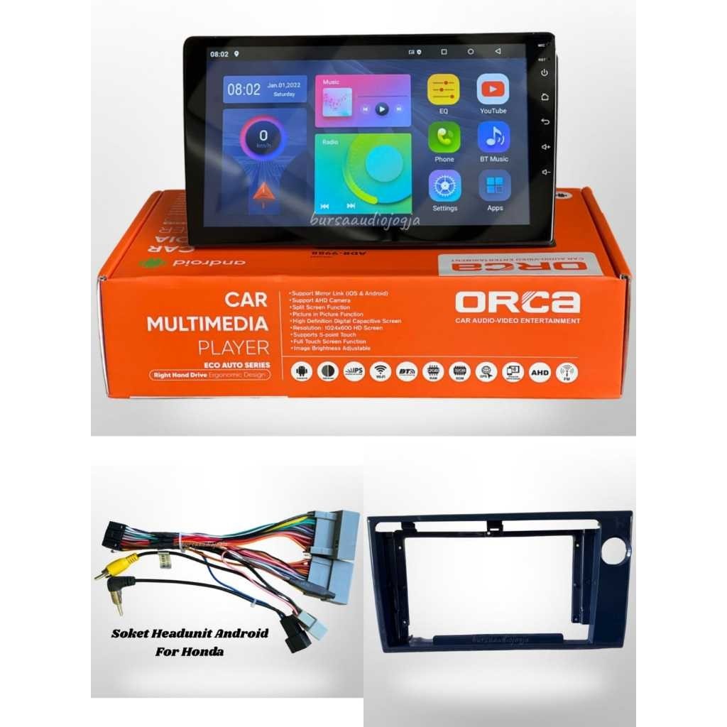 Jual Head Unit 9 inch Oem PNP Brio Mobilio BRV tahun 2017-Up | Shopee ...