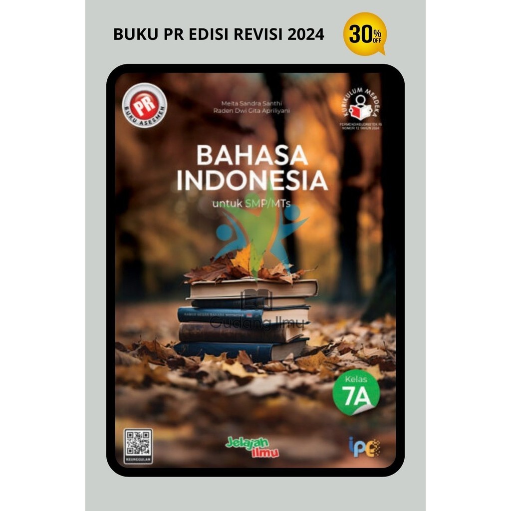 Jual Buku Pr/Lks Bahasa Indonesia Kelas 7 SMP/MTS Semester 1 Kurikulum Merdeka Intan pariwara ...