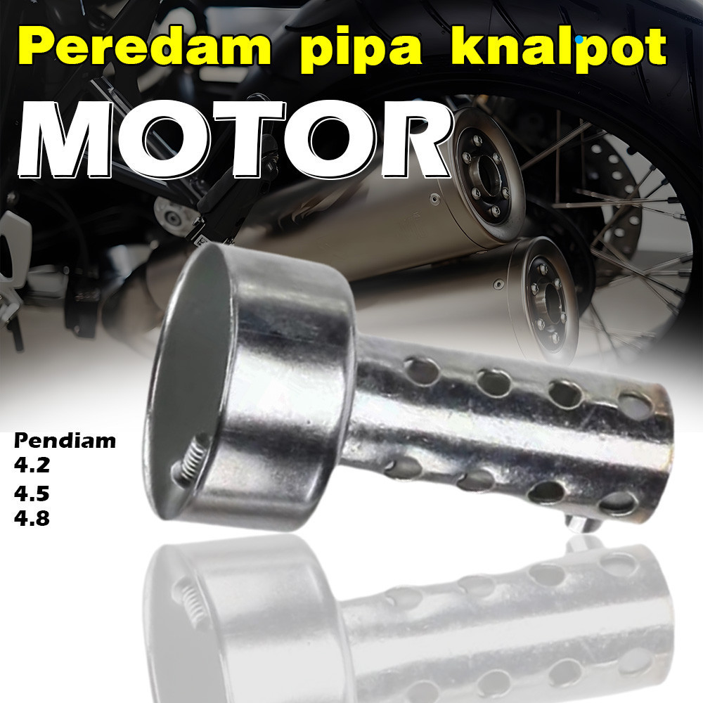 Jual Universal Motorcycle 42mm 45mm 48mm DB Killer Exhaust Can Muffler ...
