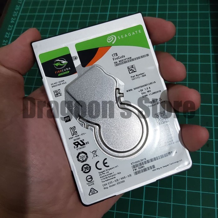 Jual SSHD Seagate Firecuda 1TB SATA3 Gaming Hardisk (SSD+HDD) | Shopee ...