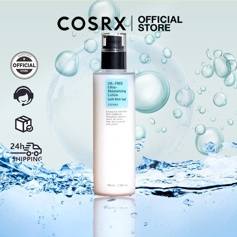 Jual COSRX Oil Free Ultra Moisturizing Lotion (With Birch Sap) 100ml ...