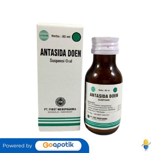 Jual Antasida Doen First Medifarma Suspensi 60 Ml Botol | Shopee Indonesia