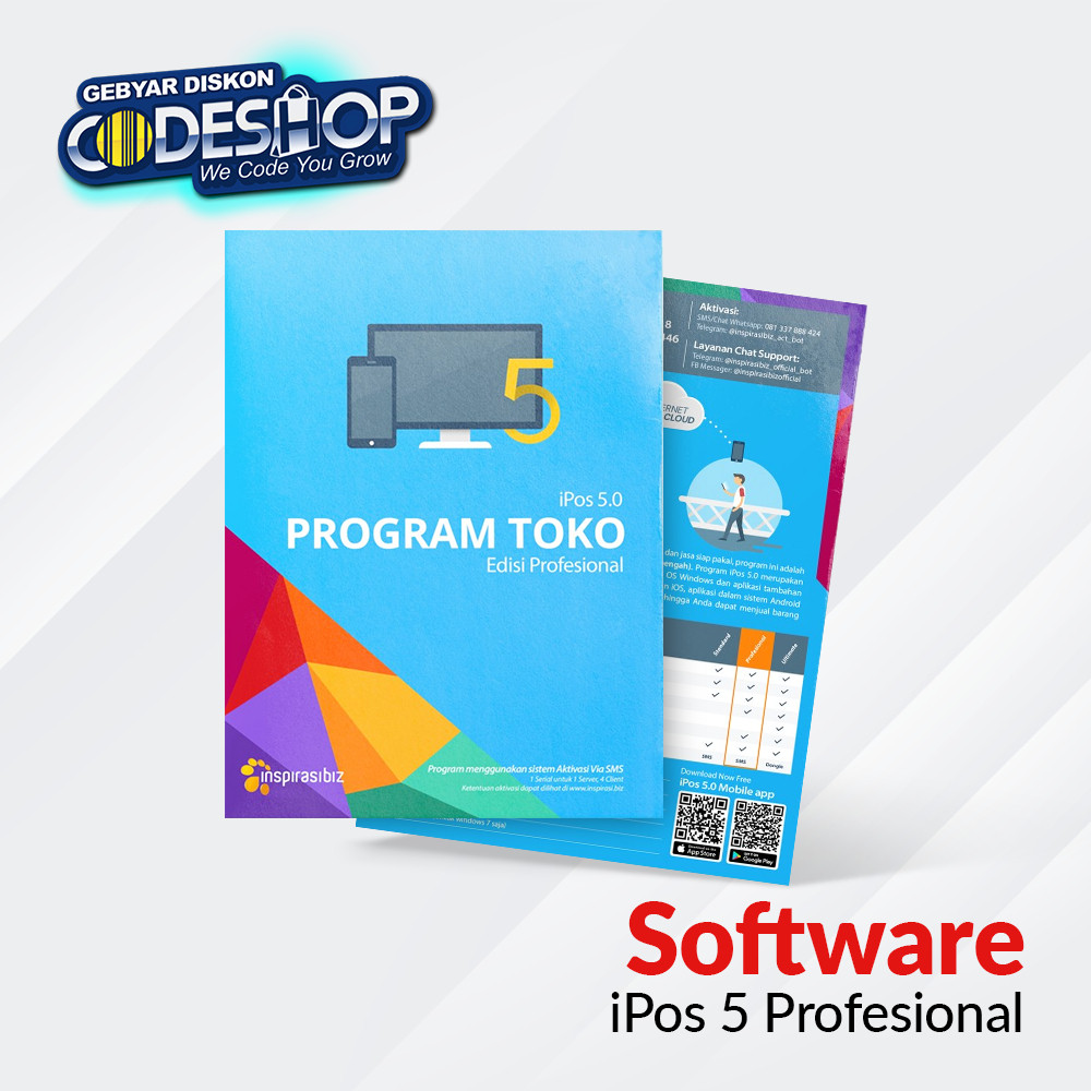 Jual Inspirasibiz iPos 5.0 Profesional Program Toko Edisi Pro Software ...
