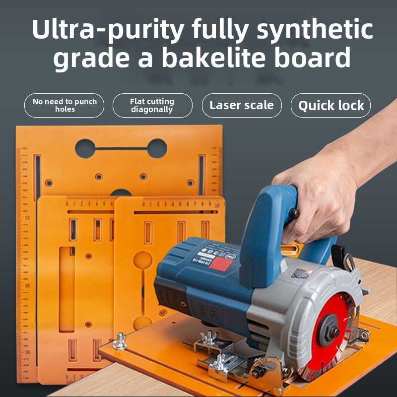 Jual Cutting Machine Base Plate Woodworking Special Base Backer ...