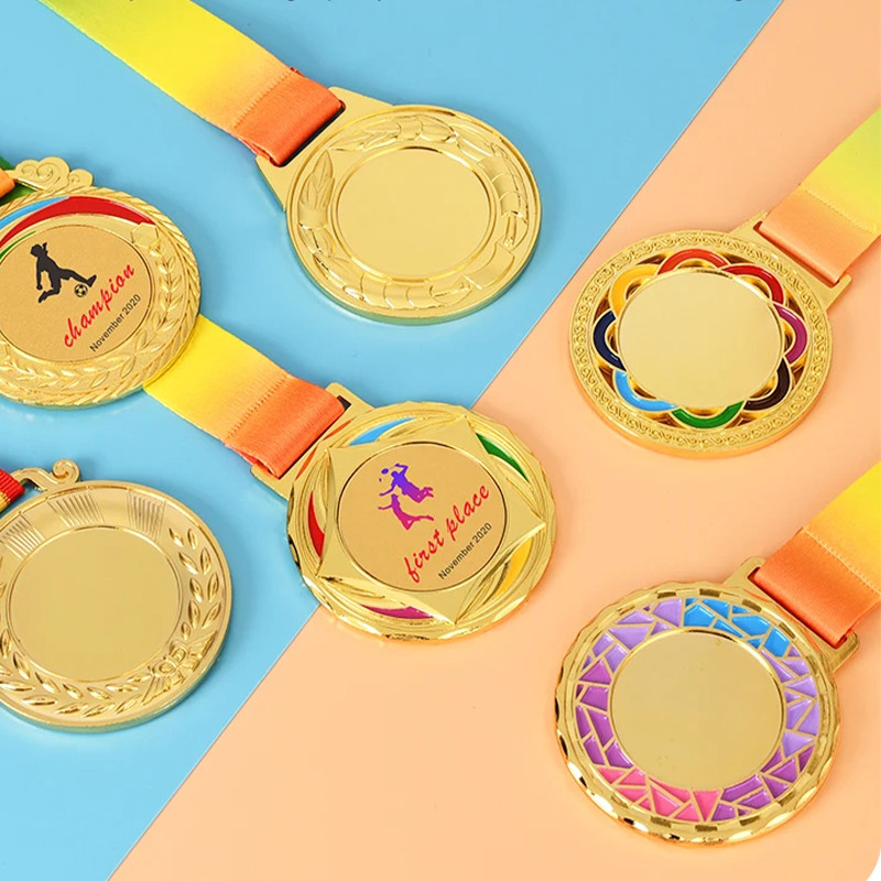 Jual Medali Logam / Medalion Mendali Penghargaan Warna Emas Perak ...