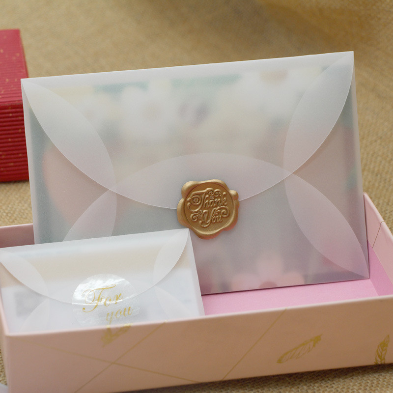 Jual 10pcs/lot Transparent Envelope Vintage Letter Envelopes ...
