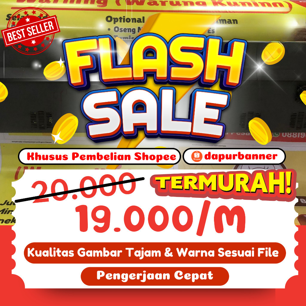 Jual Cetak Banner Frontlite Bahan Flexi 280gr Spanduk Backdrop Custom ...