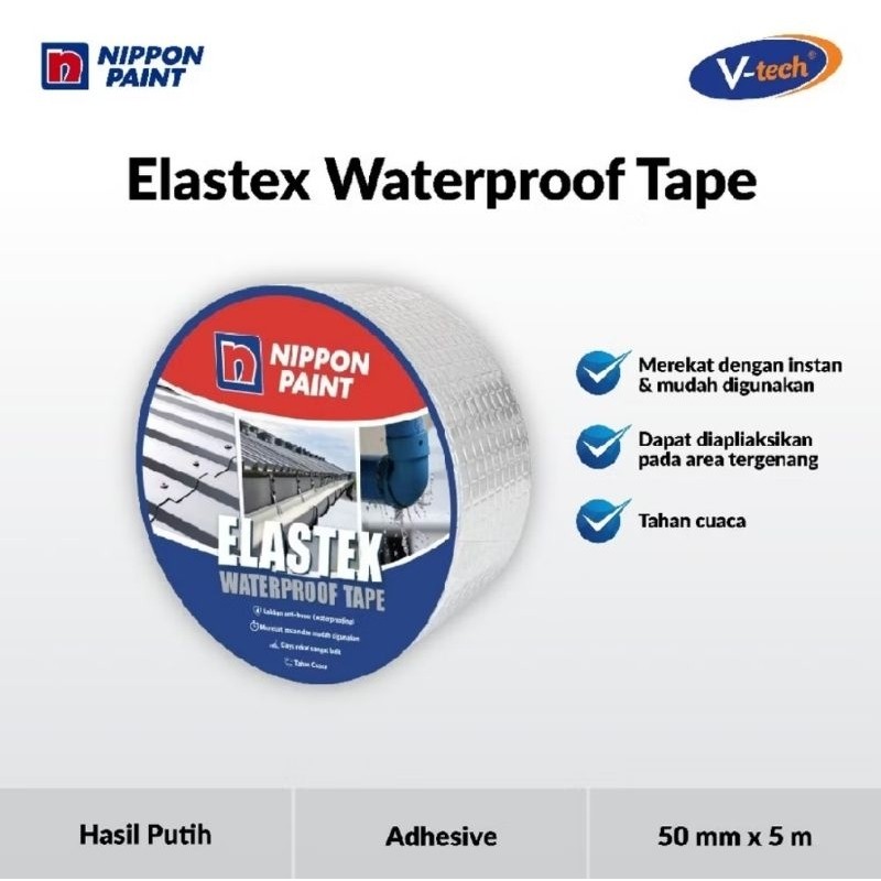 Jual TAMBAL TALANG SENG ATAP GALVALUM FIBER ISOLASI LAKBAN ELASTEX TAPE ...