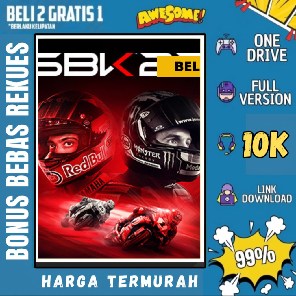 Jual SBK 22 - GAME PC - GAME LAPTOP - PC GAMES - BELI 2 GRATIS 1 ...