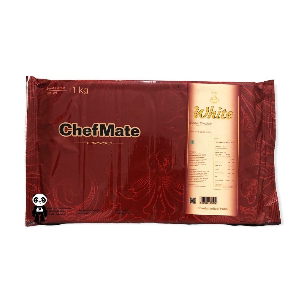 Jual Chefmate Coklat Putih Compound 1Kg White Chocolate Compound ...