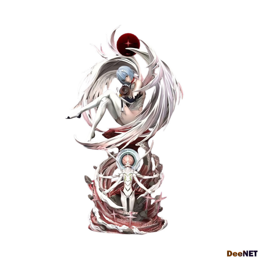 Jual Neon Genesis Evangelion Rei Ayanami Angel Lingbo 46cm action ...