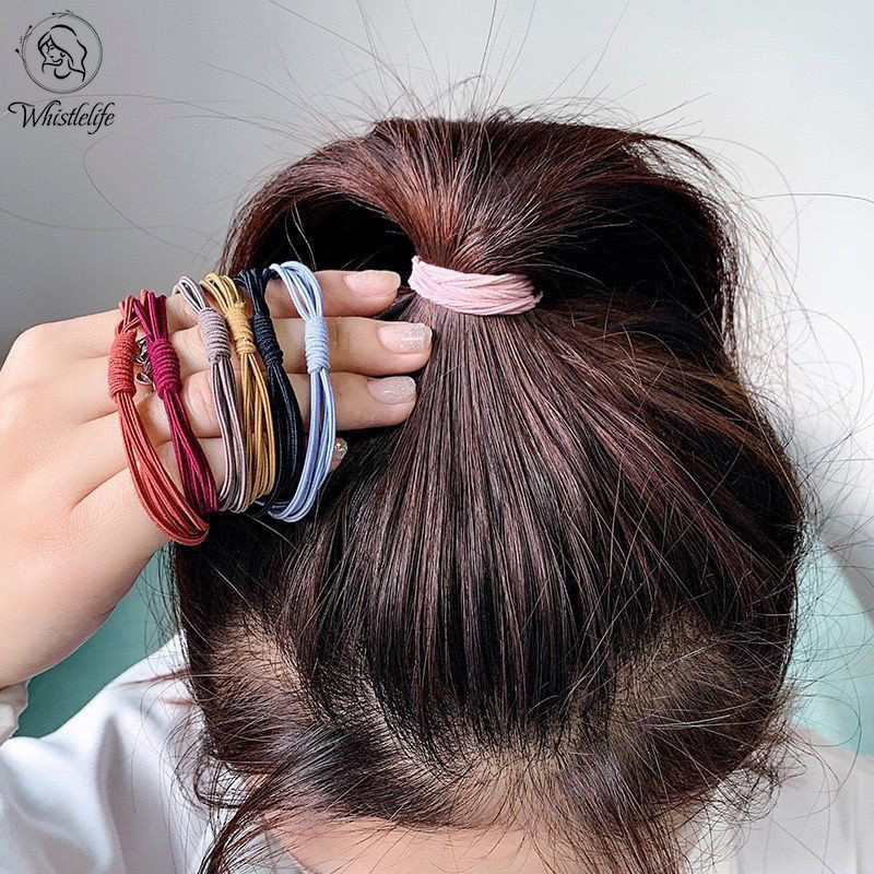 Jual COD Tali Rambut Korea Segar KecilVersi Korea Hiasan Kepala Gadis ...