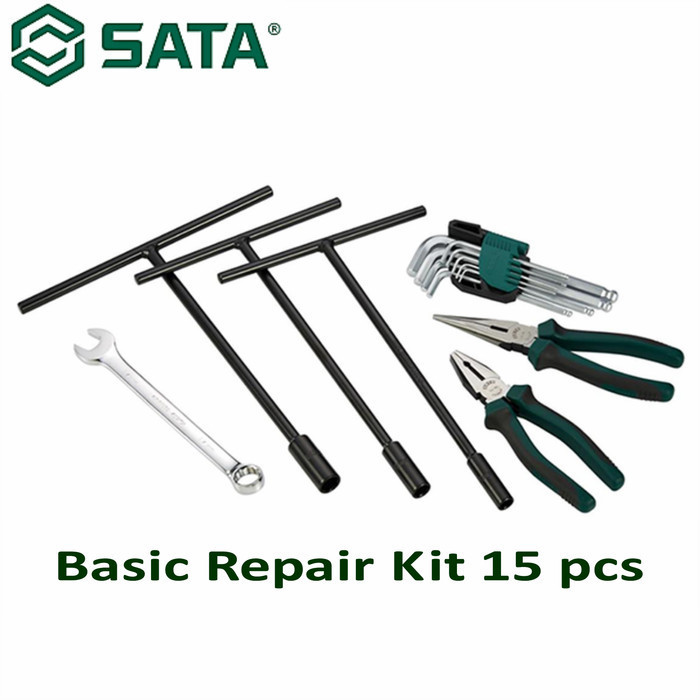 Jual SATA TOOL KIT SET 06004M 15 PC BASIC REPAIR KIT SATA | Shopee ...