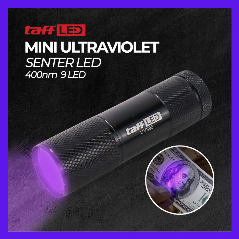 Jual Senter UV Senter LED Mini Ultraviolet Senter Money Detector Senter ...