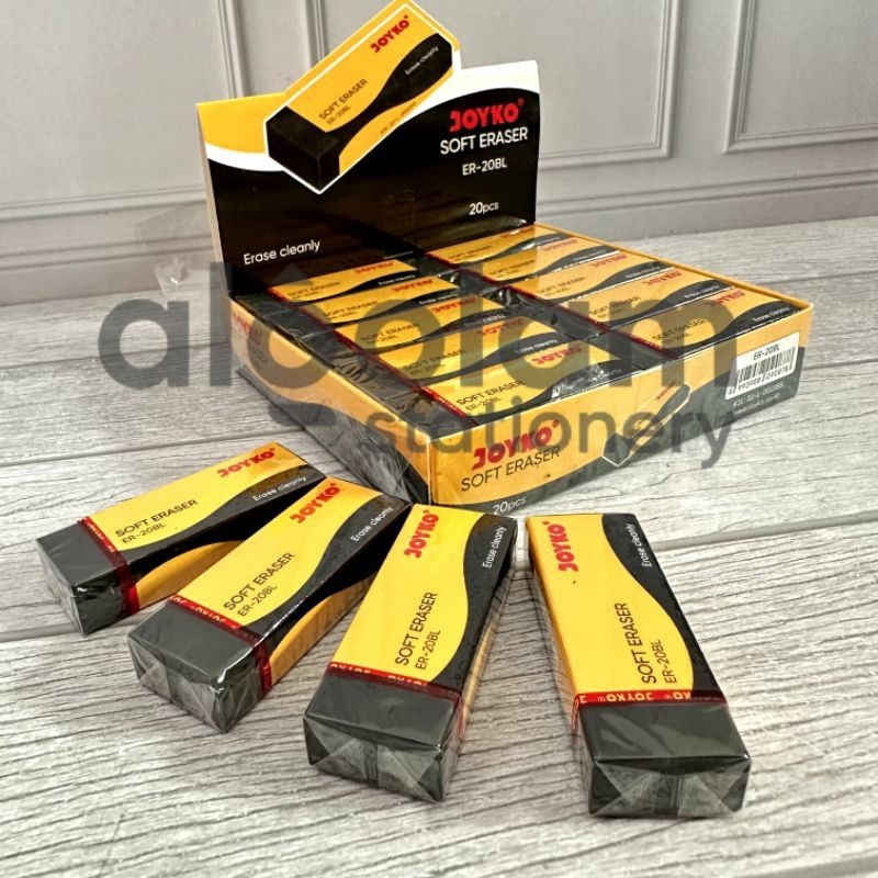 Jual ECER ( 1 BIJI ) Penghapus Besar Hitam Joyko | Shopee Indonesia