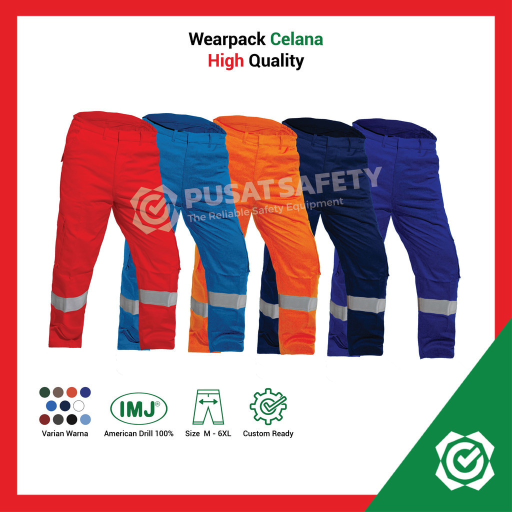 Jual Celana Safety Wearpack Kerja Proyek Tambang | Shopee Indonesia