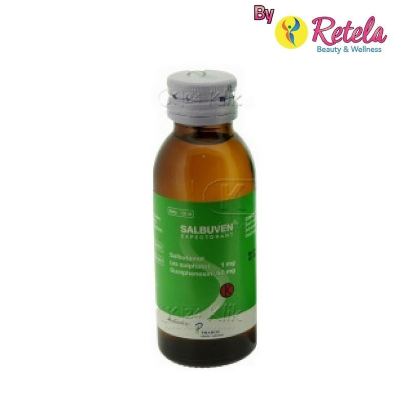 Jual SALBUVEN EXPECTORAN SYRUP 100ML | Shopee Indonesia