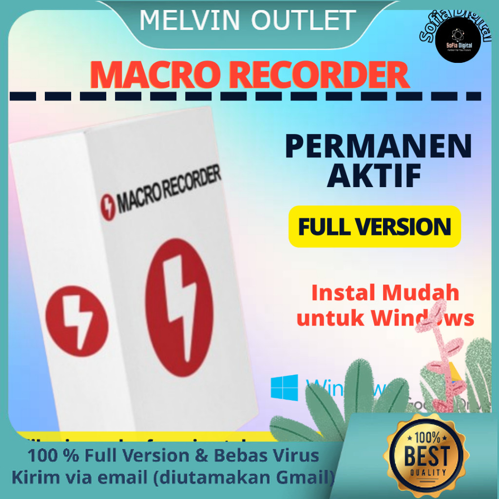 Jual MACRO RECORDER PRO v3.0.51 (TERBARU) Instalasi Mudah, Permanen ...