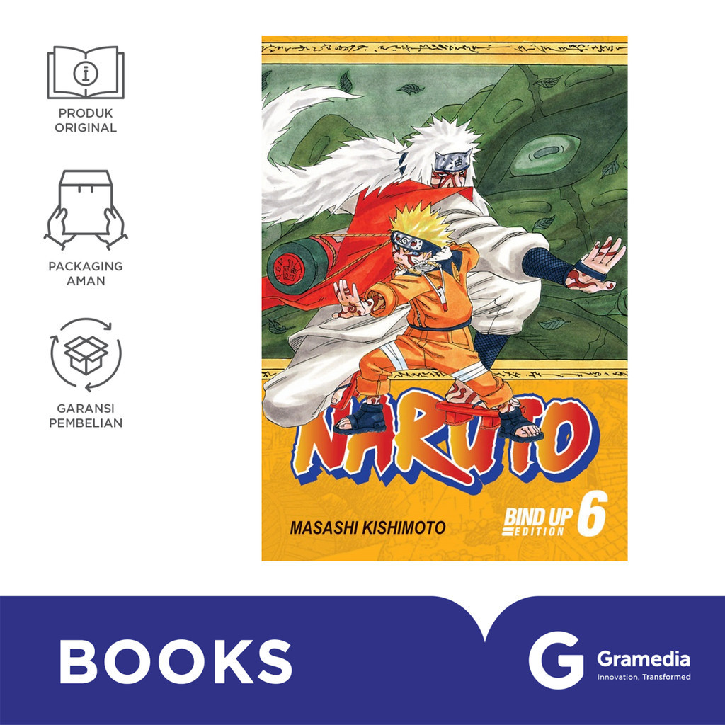 Jual Komik Naruto Bind Up Edition 06 (Masashi Kishimoto) | Shopee Indonesia