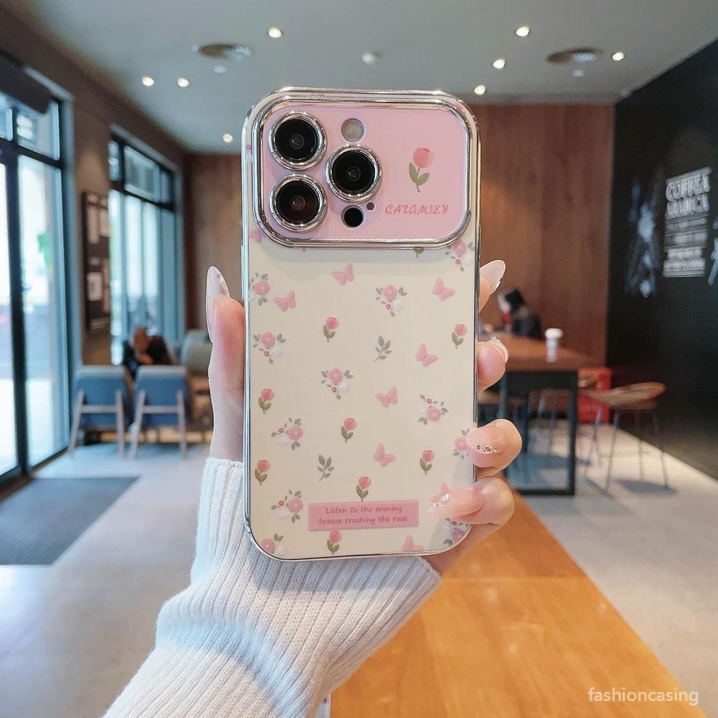 Jual Case butterfly floral Cassing lucu Softcase Hologram For iPhone 11 ...