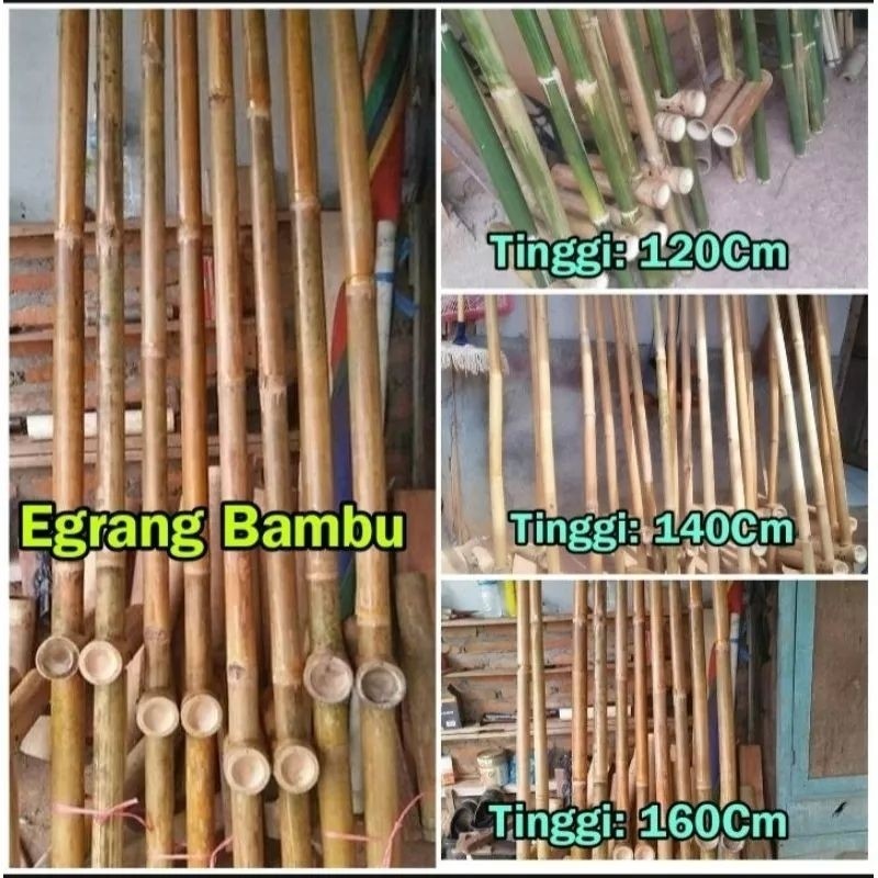 Jual Mainan Tradisional Egrang Bambu / Egrang / Engkrang Bambu ...