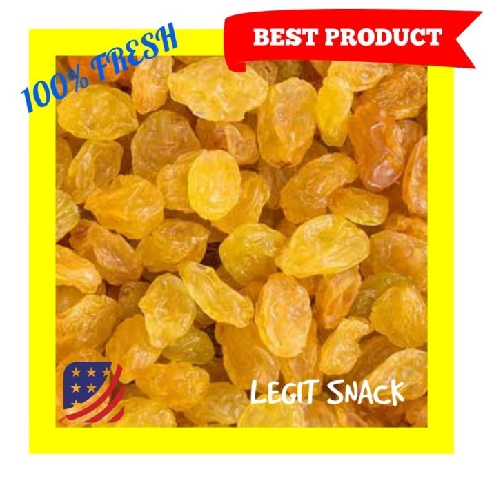Jual JAJAN PASAR/ SNACK JADUL/ Kismis Jumbo Kuning 500 Gram | Shopee ...