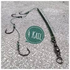 Jual RANGKAIAN PANCING LUMUT RANGKAIAN KAIL CABANG 4 MATA KAIL HOOK ...