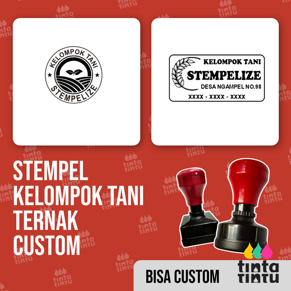 Jual Stempel Kelompok Tani Ternak Custom | Shopee Indonesia
