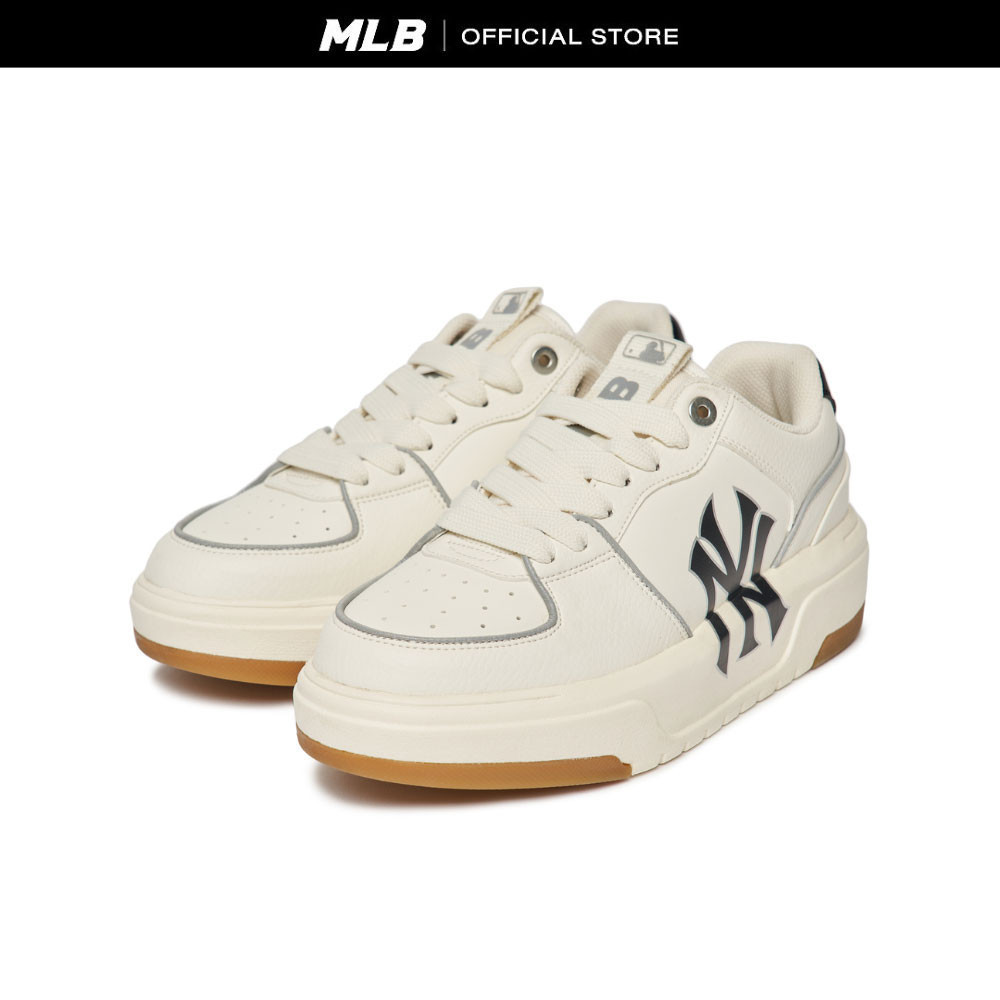 Jual MLB Unisex sneakers model 3ASXCA12N 50IVS - ivory white | Shopee Indonesia