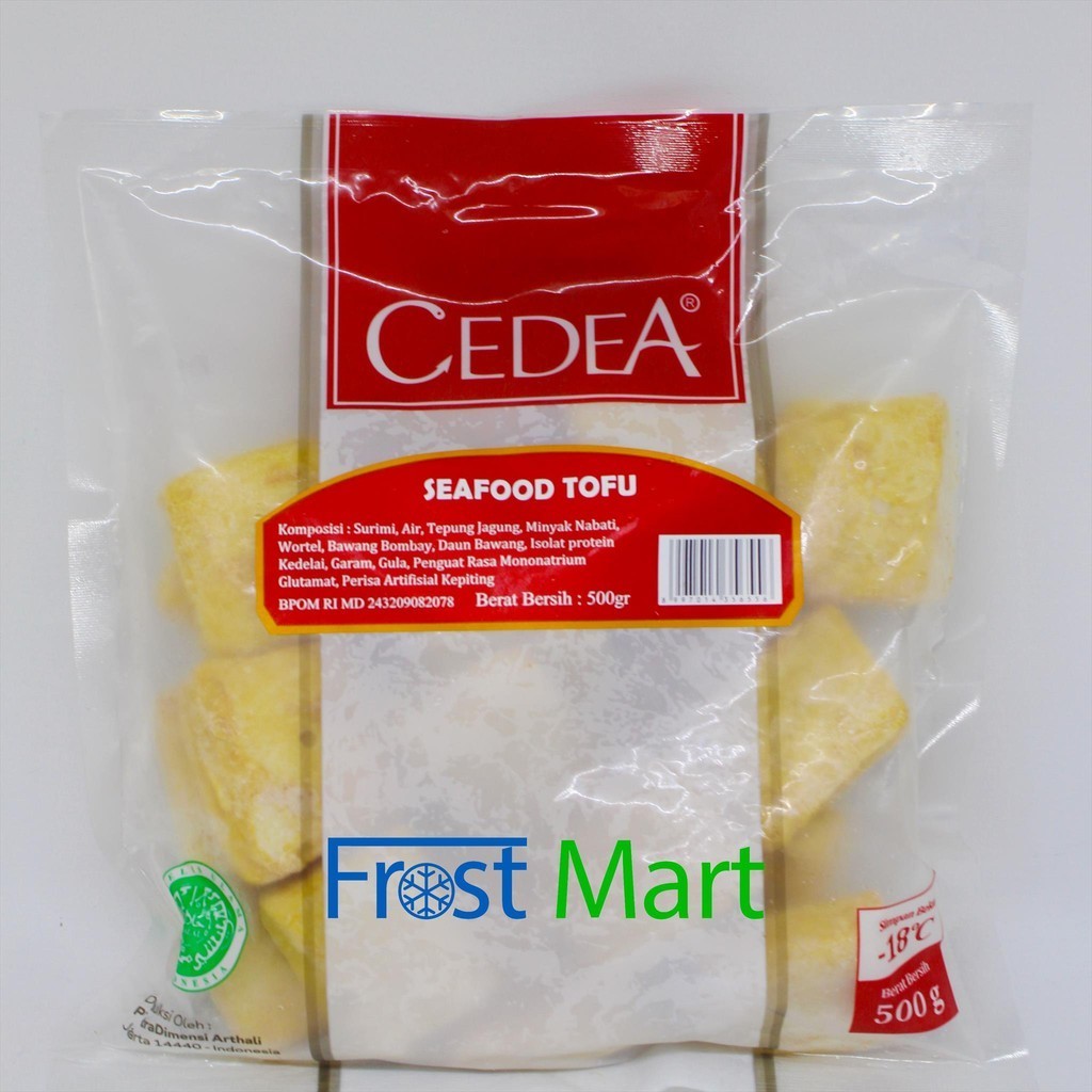 Jual Seafood Tofu Cedea Kemasan 500Gr | Shopee Indonesia