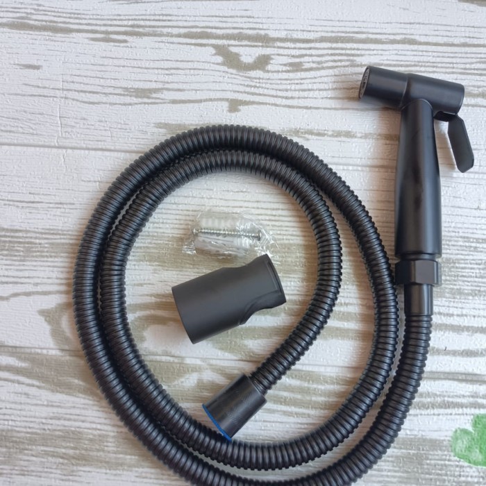 Jual TK Jet Shower Bidet shower Hitam Dop | Shopee Indonesia