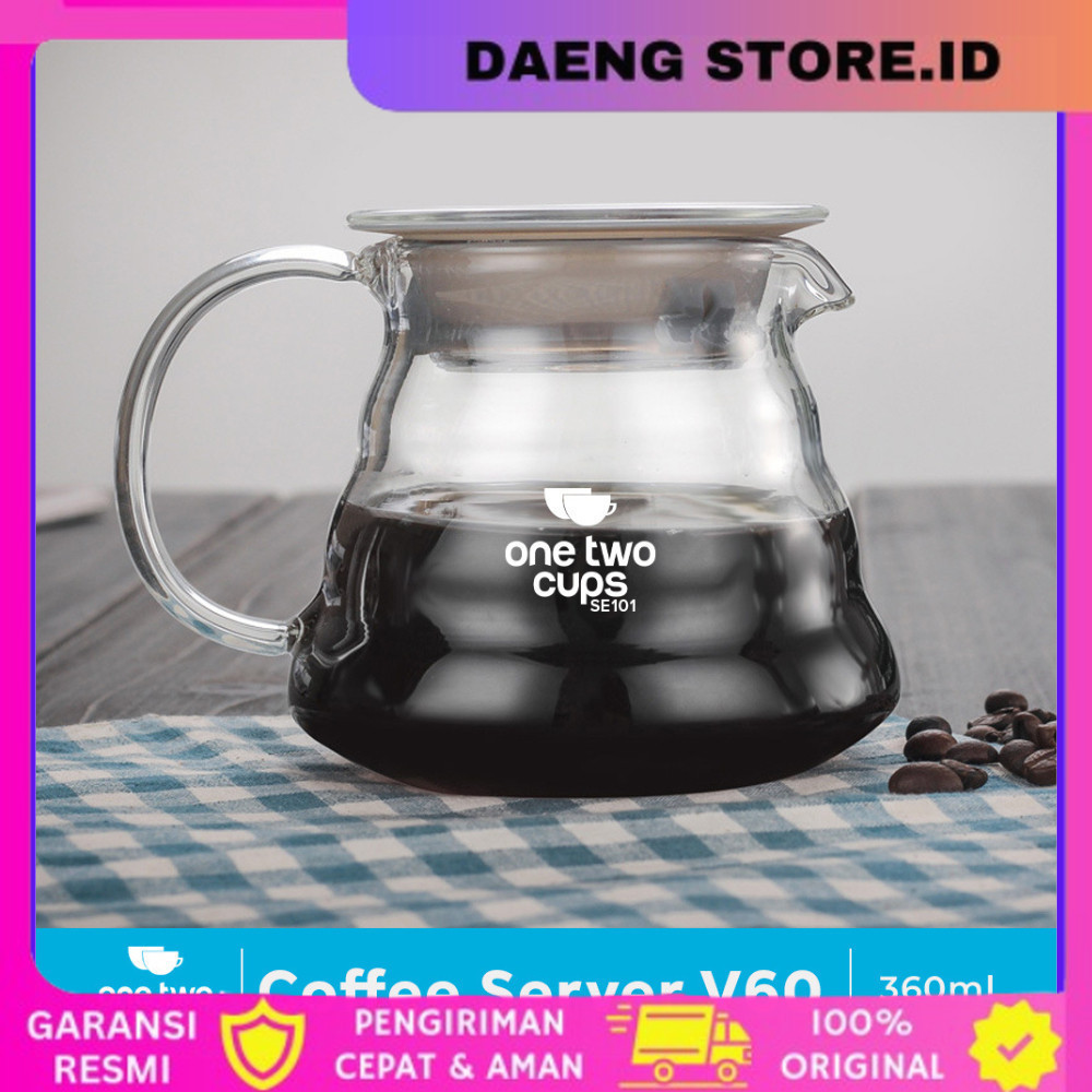 Jual COFFEE SERVER V60 DRIP POUR OVER / COFFEE MAKER POT V60 DRIP ...