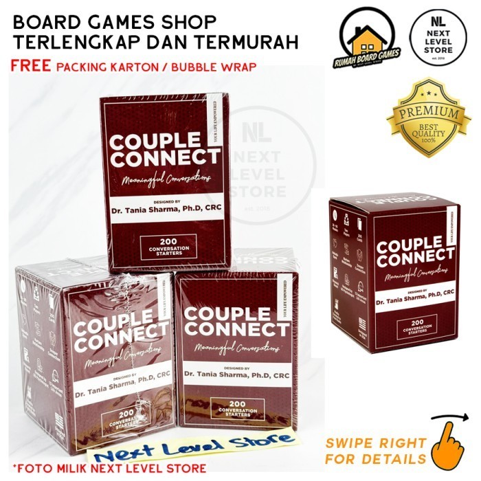 Jual Permainan Kartu Pasangan Couple Connect Conversation Starters ...