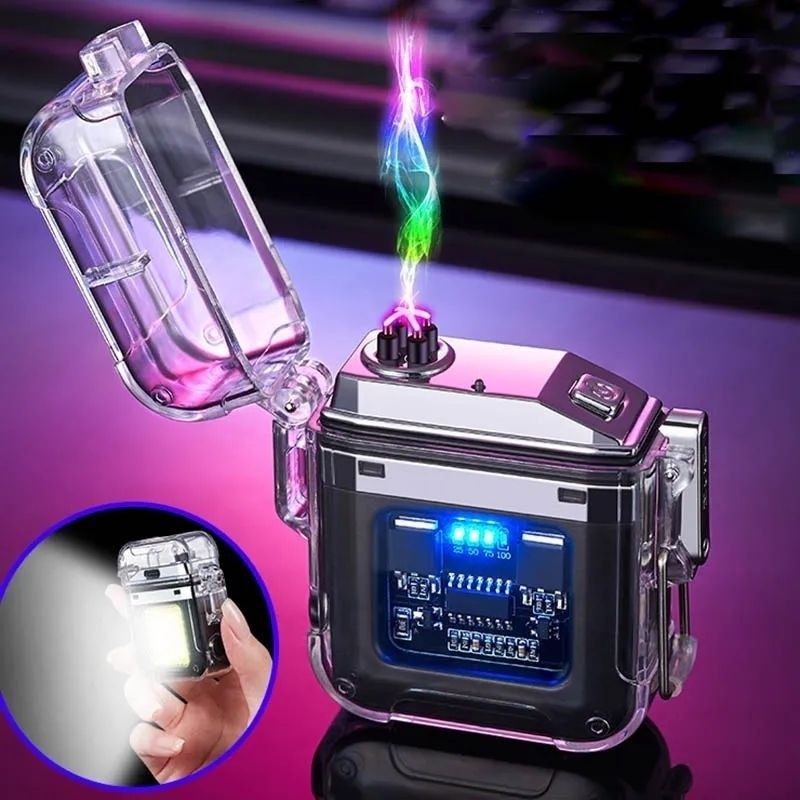 Jual Korek api elektrik listrik senter lampu USB TYPE C TAHAN AIR Torch ...