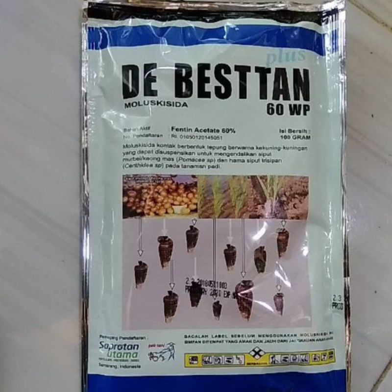 Jual Keong Racun DE BESTTAN DEBESTAN 60 WP BESTAN Racun siput Bisa ...