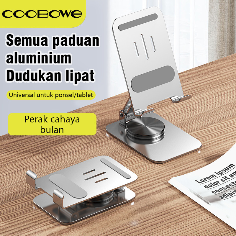 Jual COOBOWE Phone Stand Holder HP Meja folding desktop phone stand ...