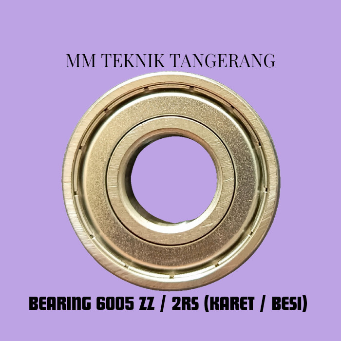 Jual Ball Bearing 6005 zz (tutup besi) 2rs (tutup karet) Laher Original Asli Asb Nis Nkn ...
