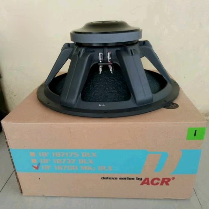 Jual Speaker ACR Deluxe 18 Inch 18700 MK 1 DLX Component Speaker ...