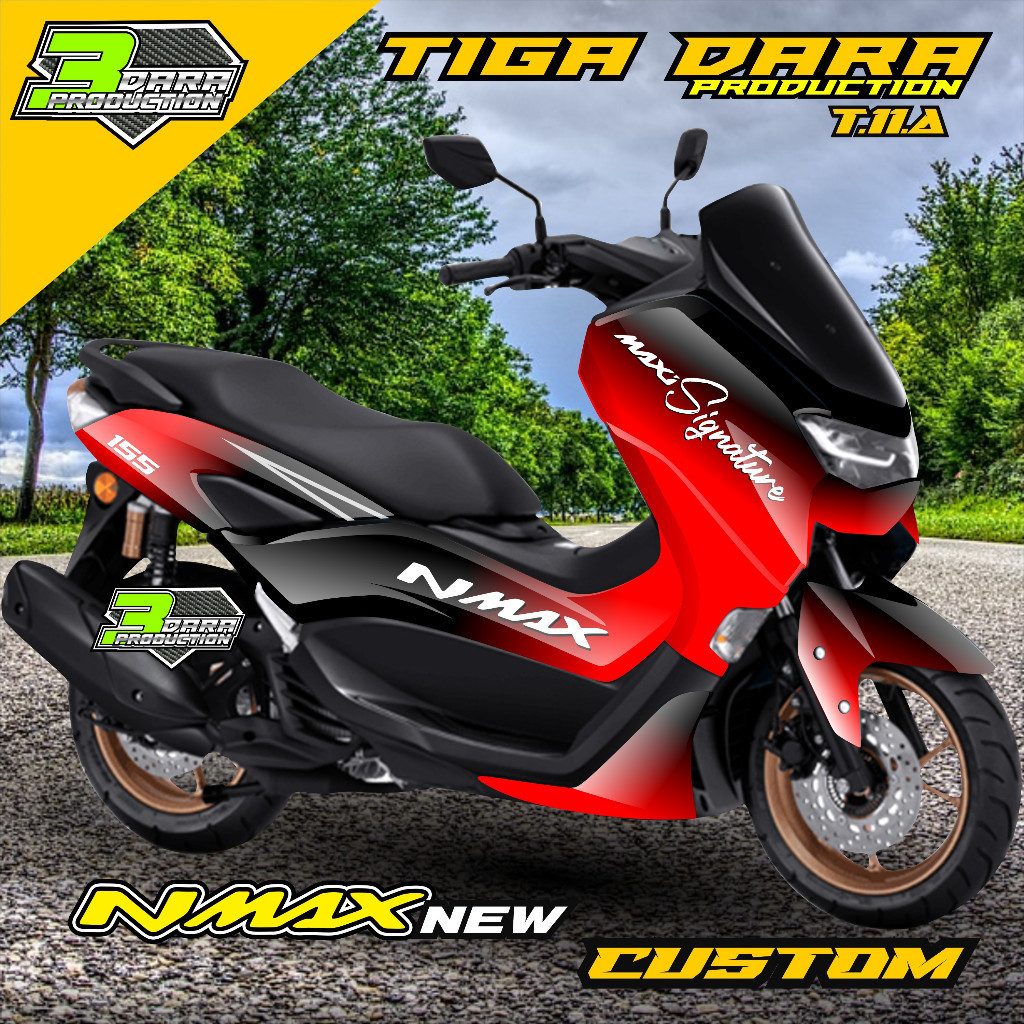 Jual DECAL NMAX NEW 155 FULLBODY 2020 / STIKER NMAX NEW 2021 2022 2023 ...