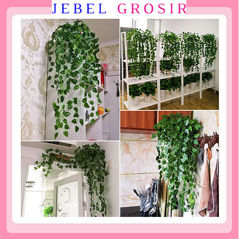 Jual Jebel grosir Daun Rambat Palsu Sulur Srigading Ivy tanaman palsu ...