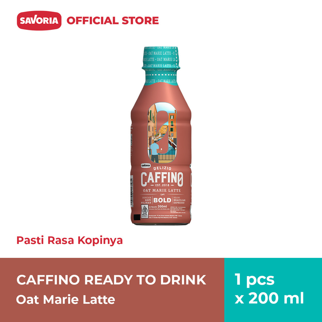 Jual Caffino Ready To Drink Oat Marie Latte - Minuman Kopi Botol 200ml ...