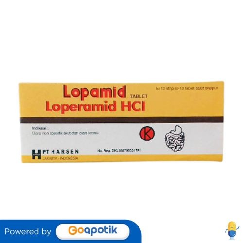 Jual Lopamid 2 Mg Box 100 Tablet | Shopee Indonesia
