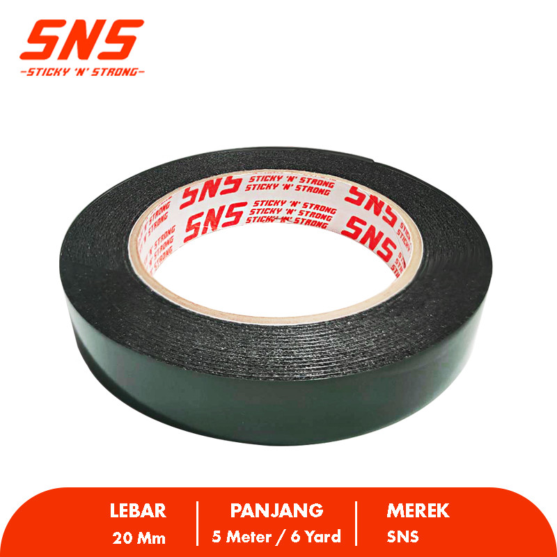 Jual FT20x5 FOAM TAPE 20mm x 5 Meter - 1 Inch Double Tape Busa Tebal ...