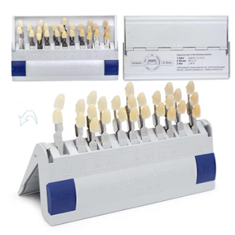 Jual 29 Colors Dental Lab Bleach Shade Guide 3D Master Teeth Whitening ...