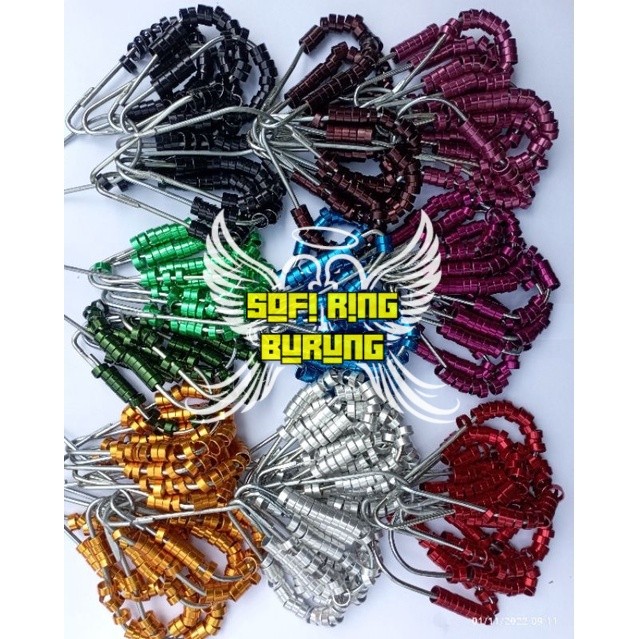 Jual Ring slim/pendamping untuk burung puter pelung - Sofi Ring Burung ...